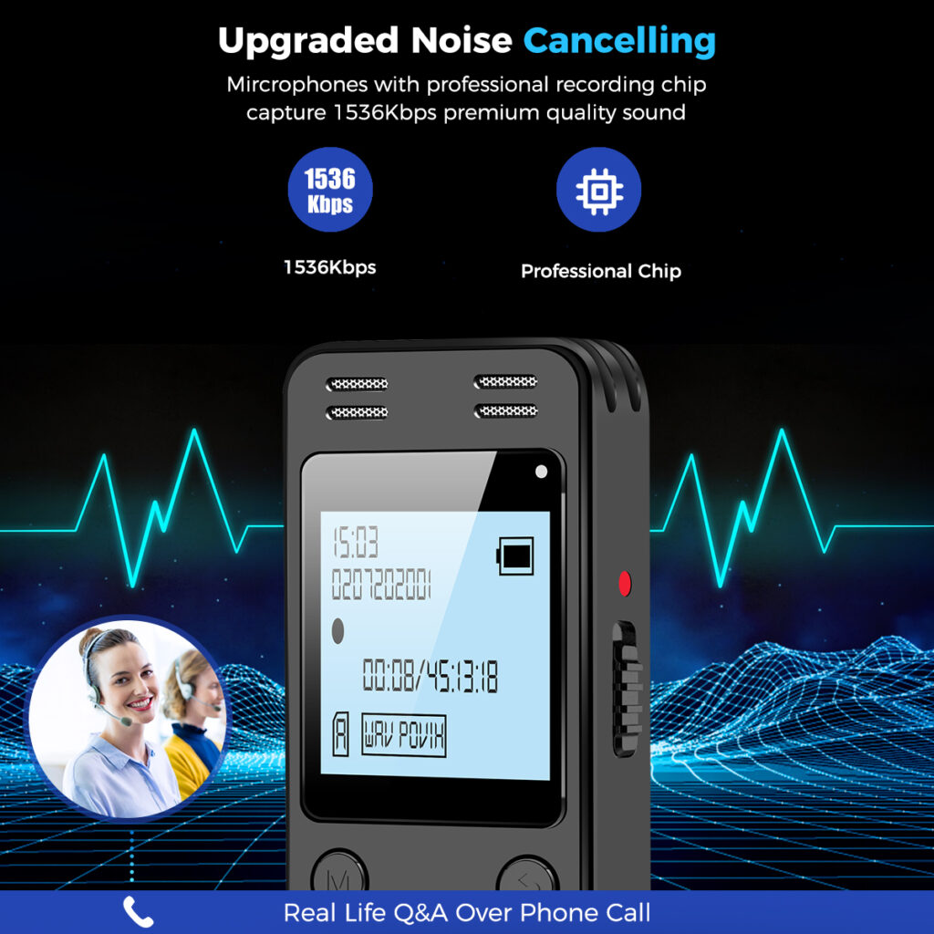 EVIDA – Professional Digital Voice Recorder